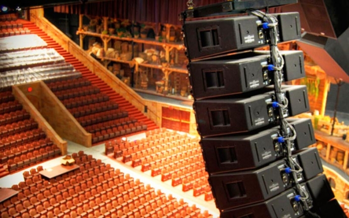 Instalaciones de sonido para auditorios y teatros en Madrid